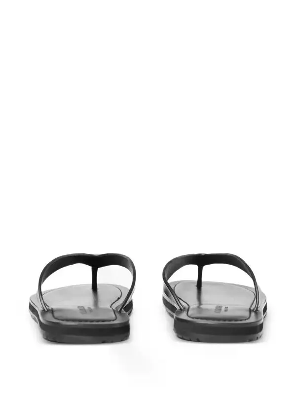 SCAROSSO Ascanio Leather Thong Sandals