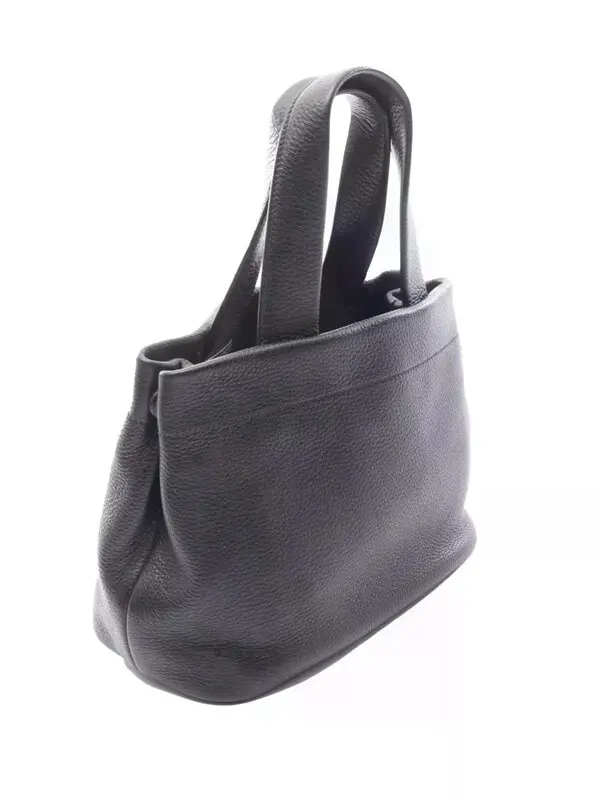 Prada 2013-2026 Vitello Daino Soft Perforated Logo Tote Bag