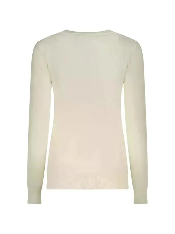 Guess Logo-embroidered V-neck Top
