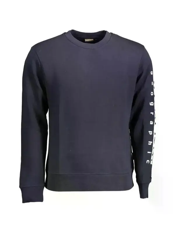 NAPAPIJRI Geographic Logo Print Pullover