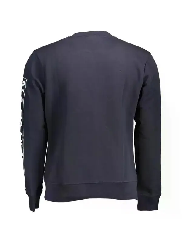 NAPAPIJRI Geographic Logo Print Pullover