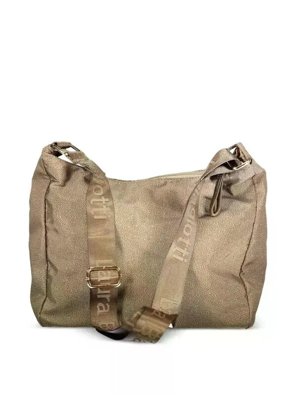 LAURA BIAGIOTTI Zipped Shoulder Bag With Logo Strap