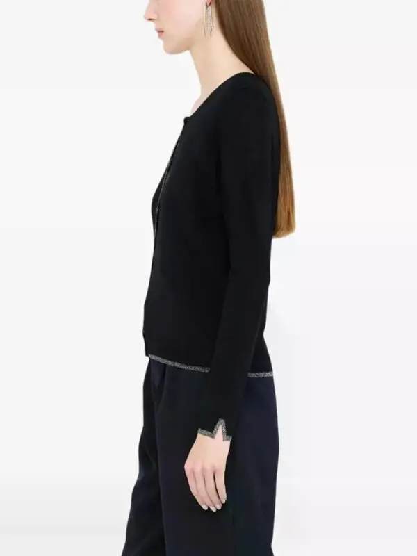 Liu Jo Lurex Trim Cardigan