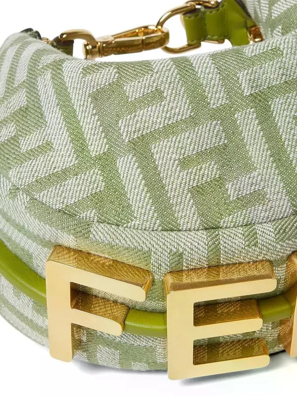 Fendi Mini Graphy Tote Bag - Green