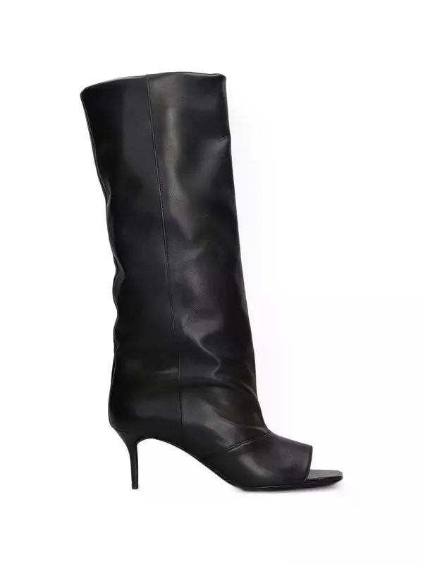 IRO PARIS Open-toe Leather Boots