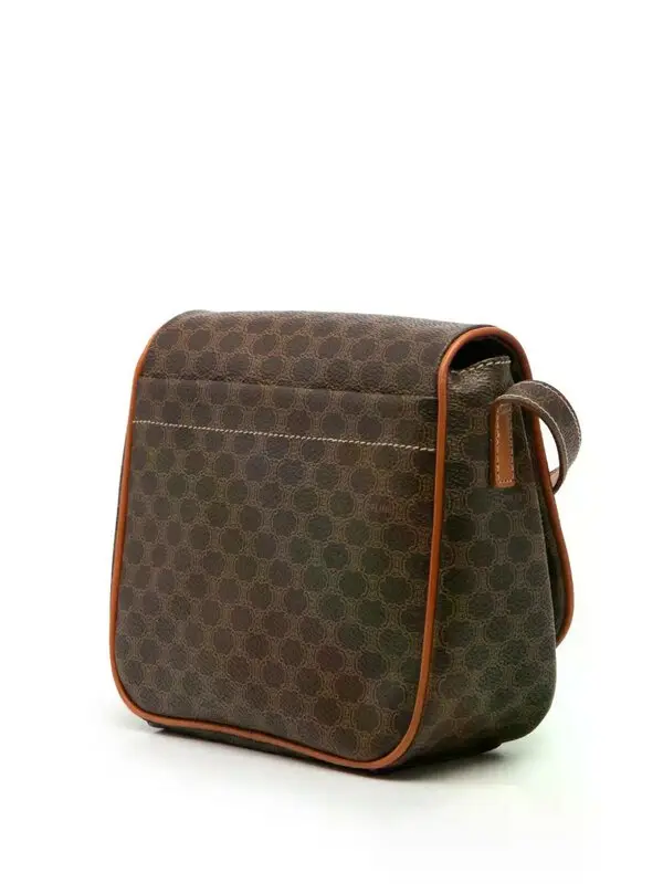 Celine 1999 Macadam Coated Canvas Crossbody Bag