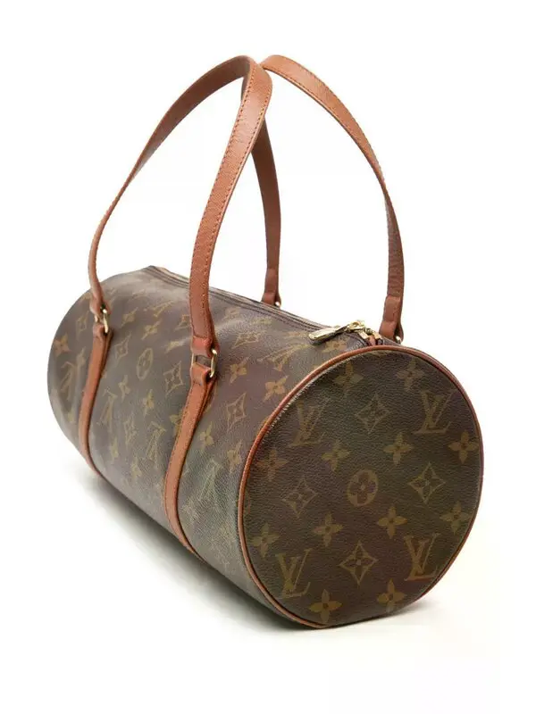 LOUIS VUITTON 1994 Monogram Papillon 30 Handbag - Brown