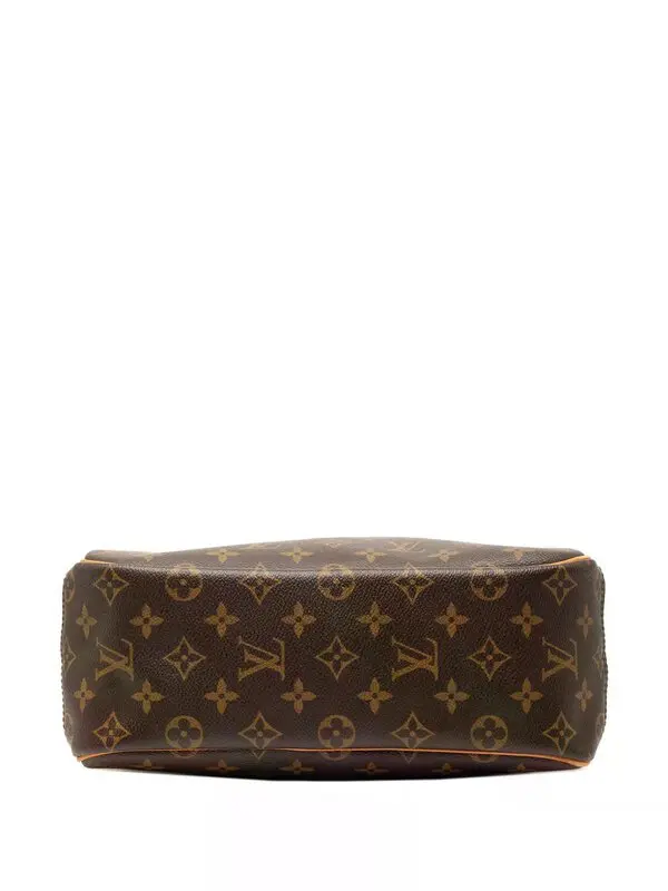 LOUIS VUITTON 2004 Monogram Trouville Handbag - Brown