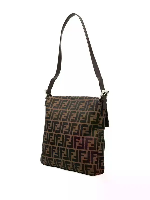 Fendi Zucca Canvas Shoulder Bag
