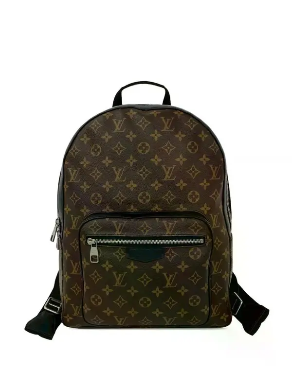 LOUIS VUITTON 2021-2026 Monogram Macassar Josh Backpack - Brown