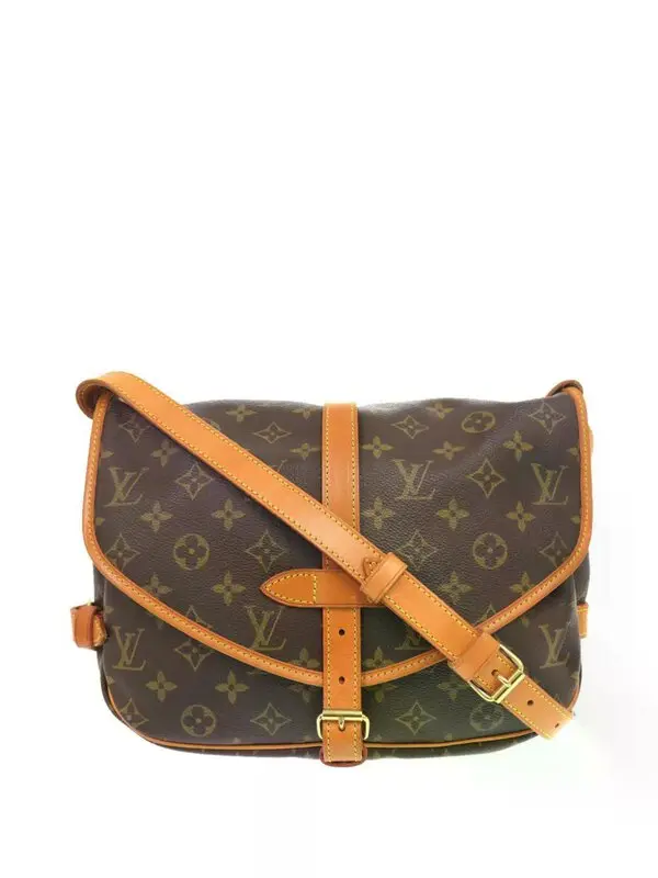 LOUIS VUITTON 1994 Monogram Saumur 30 Crossbody Bag