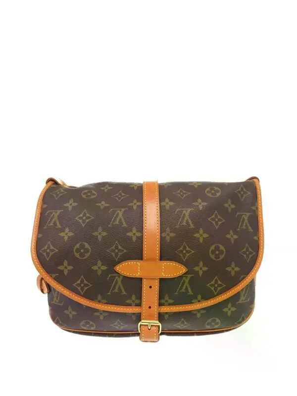 LOUIS VUITTON 1994 Monogram Saumur 30 Crossbody Bag