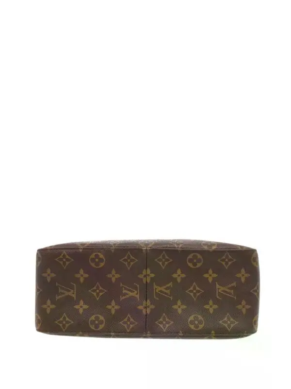 LOUIS VUITTON 2000 Monogram Looping Gm Shoulder Bag - Brown