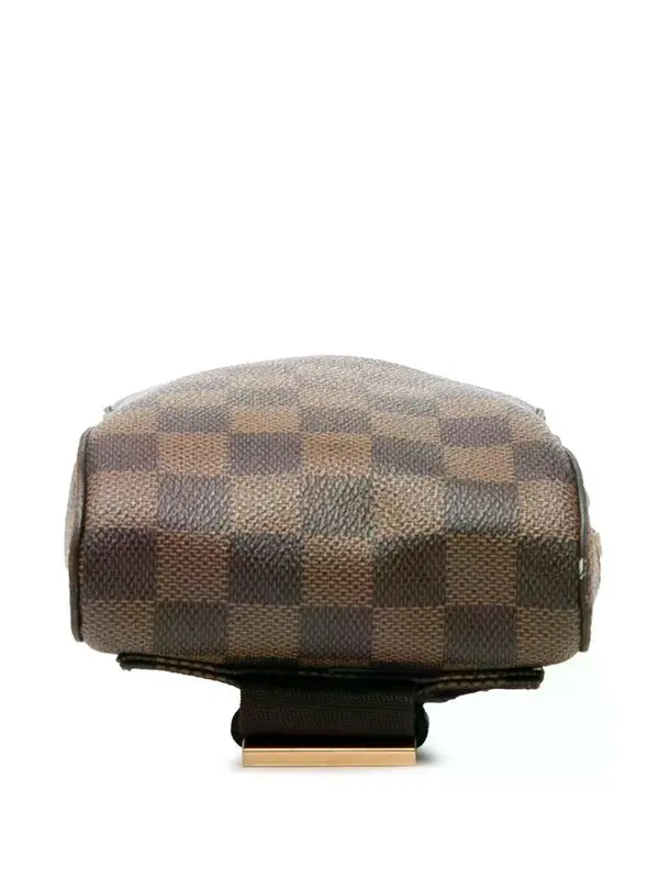 LOUIS VUITTON 2004 Damier Ebene Geronimos Crossbody Bag