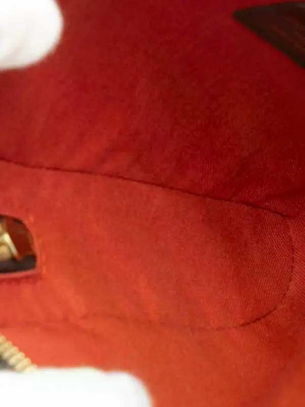 LOUIS VUITTON 2004 Damier Ebene Geronimos Crossbody Bag