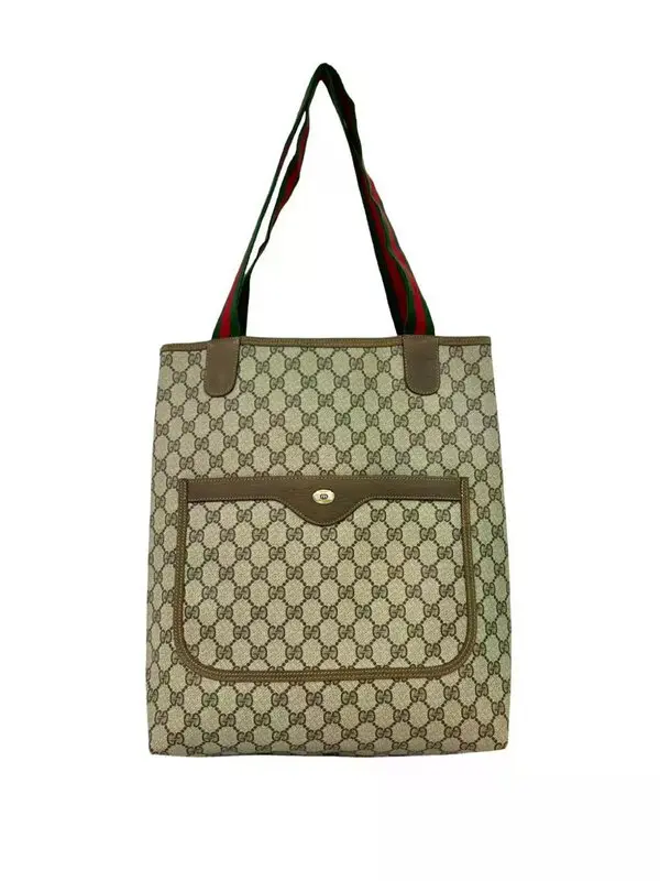 Gucci 20th Century Gg Supreme Web Tote Bag