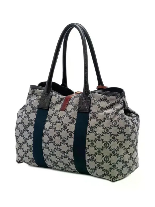 Celine 2009 Macadam Canvas Tote Bag