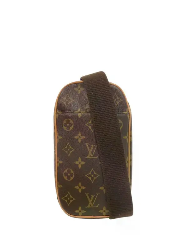 LOUIS VUITTON 2004 Monogram Pochette Gange Crossbody Bag