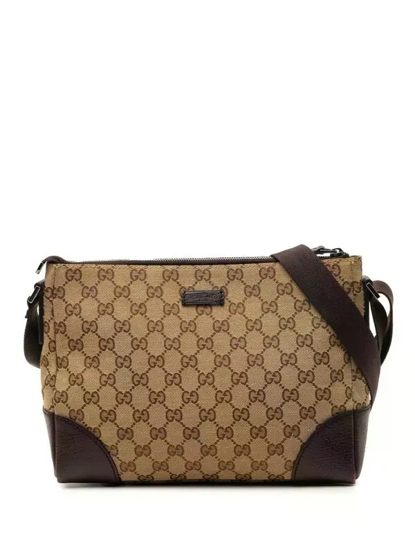 Gucci Gg Canvas Crossbody Bag