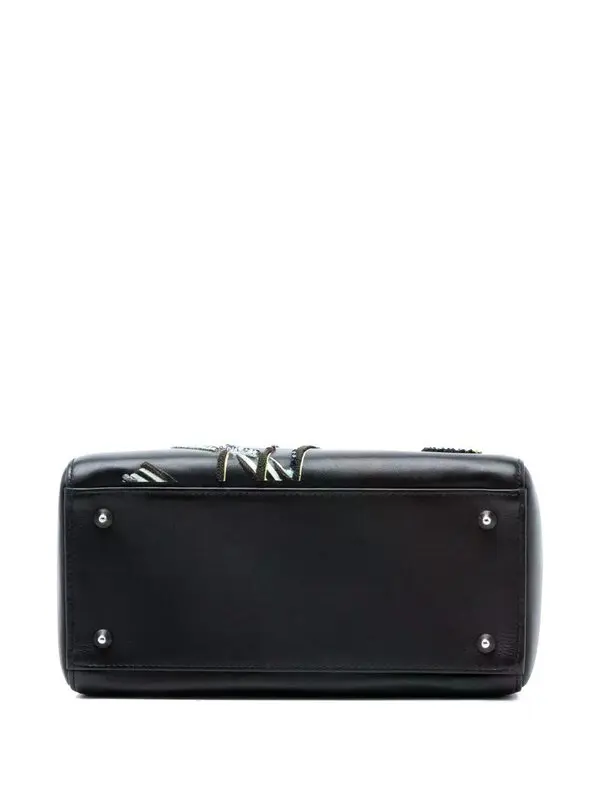 Dior 2016 Medium Lady Satchel - Black
