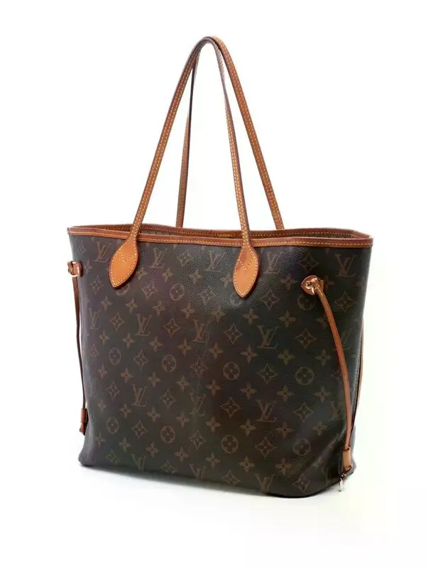 LOUIS VUITTON 2019 Neverfull Mm Tote Bag - Brown