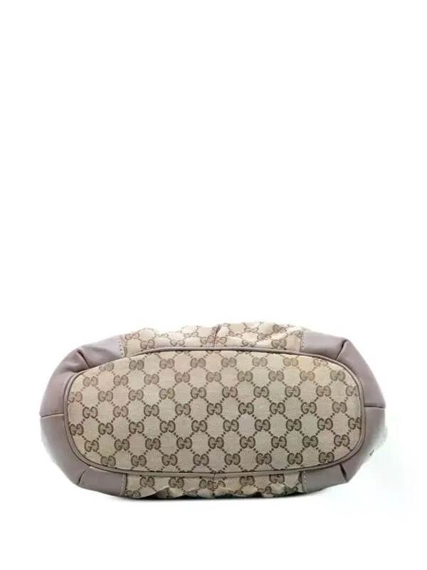 Gucci Gg Canvas Sukey Satchel - Neutrals