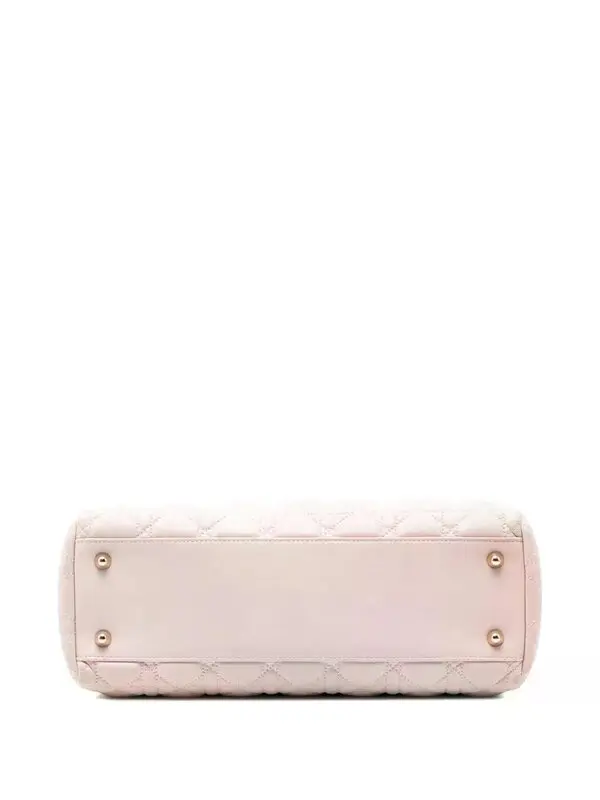 Dior 2013 Medium Lambskin Cannage Lady Tote