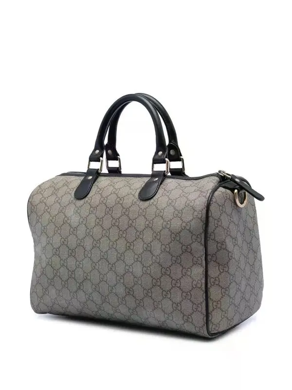 Gucci Gg Supreme Joy Boston Bag - Neutrals