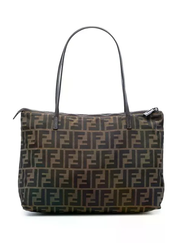 Fendi Zucca Canvas Tote Bag