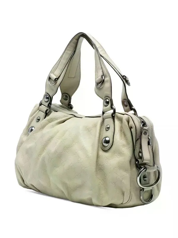 Gucci Sima Icon Bit Satchel - Brown
