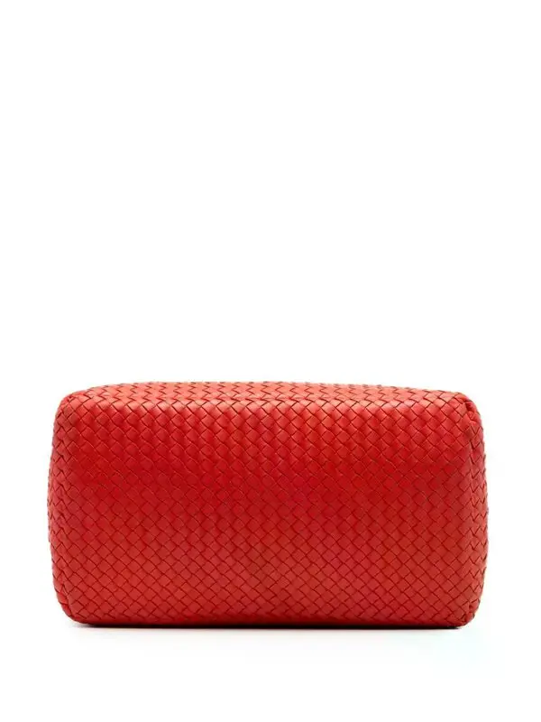 Bottega Veneta Nappa Intrecciato Brick Tote Bag - Orange