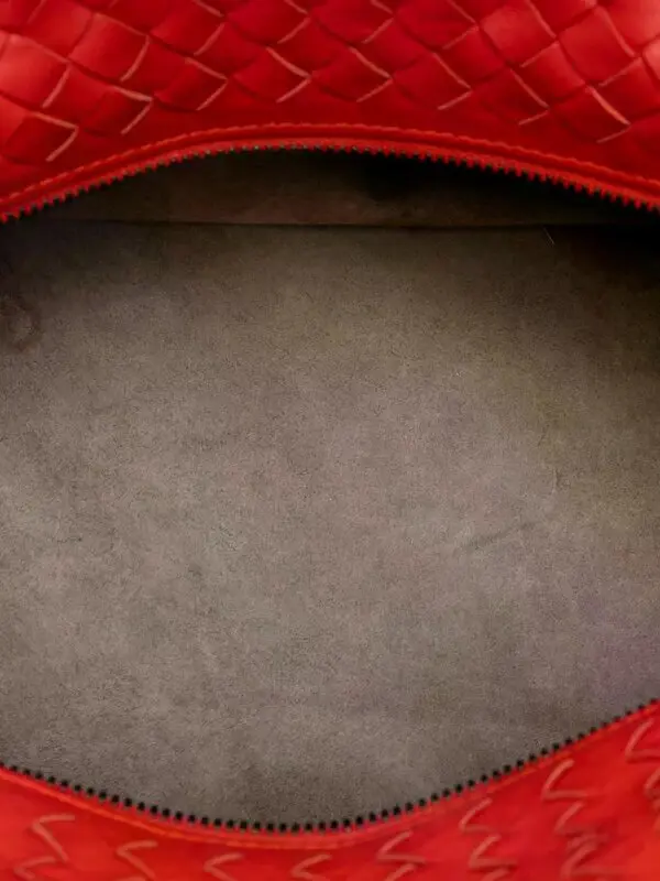 Bottega Veneta Nappa Intrecciato Brick Tote Bag - Orange