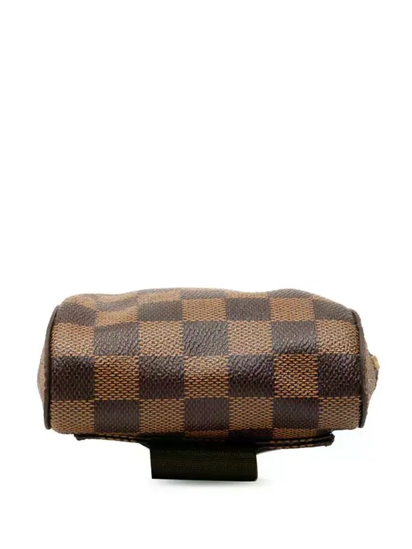 LOUIS VUITTON 2004 Damier Ebene Geronimos Crossbody Bag