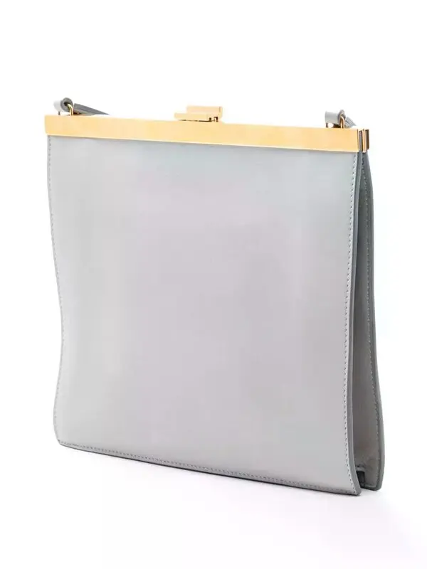 Celine 2017 Mini Leather Clasp Crossbody Bag