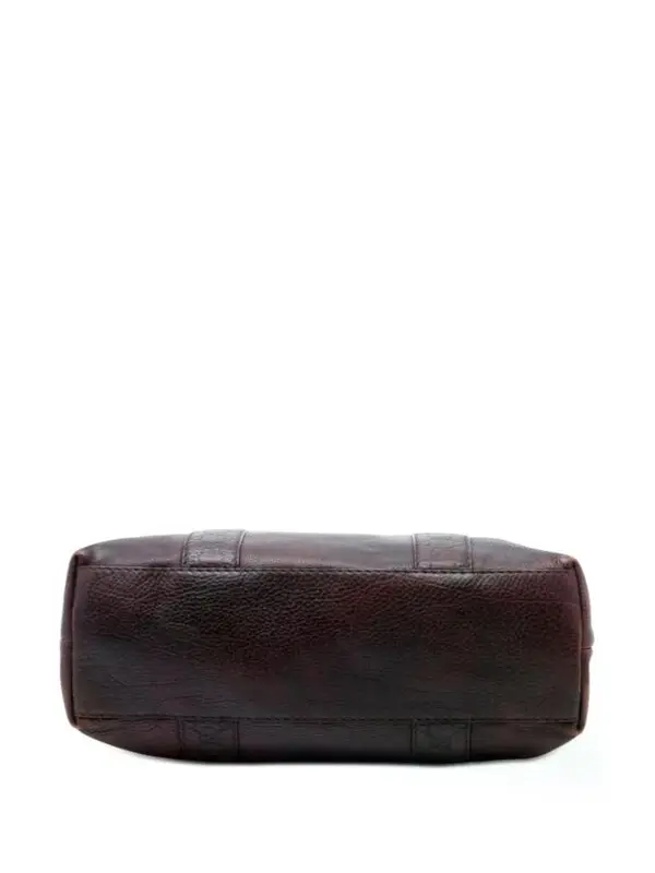 Gucci Ssima Trimmed Leather Bamboo Libeccio Tote
