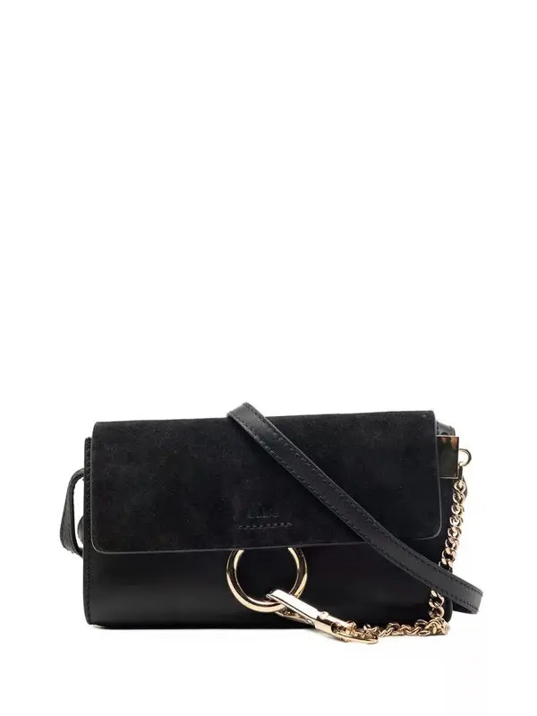 Chloé 2016 Mini Faye Chain Crossbody Bag - Black