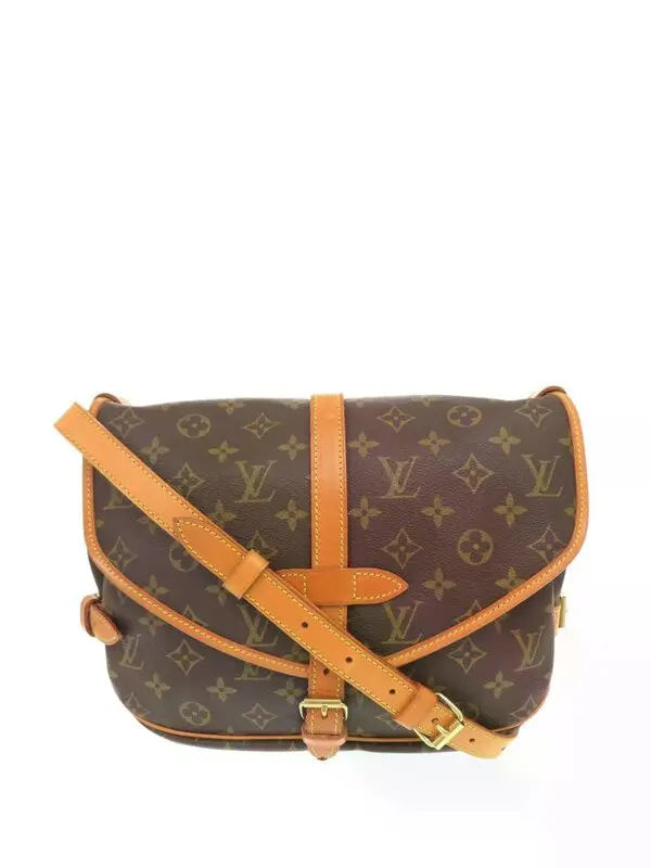 LOUIS VUITTON 1994 Monogram Saumur 30 Crossbody Bag
