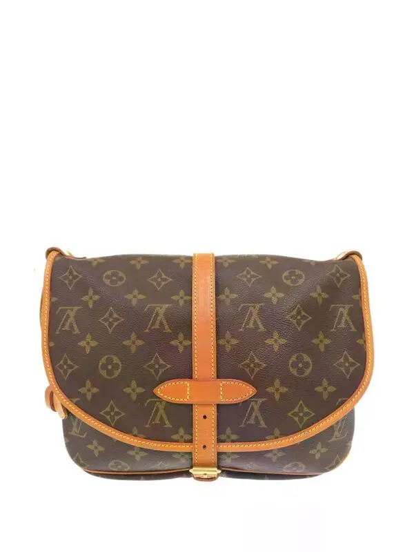 LOUIS VUITTON 1994 Monogram Saumur 30 Crossbody Bag