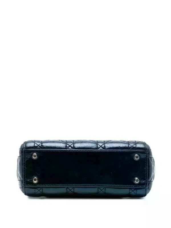 Dior 2014 Mini Lady Satchel - Blue