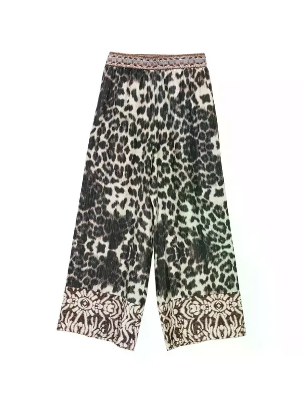 PIERRE-LOUIS MASCIA Leopard-print Palazzo Pants