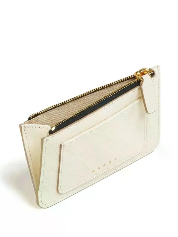 Marni Logo-print Leather Card Case