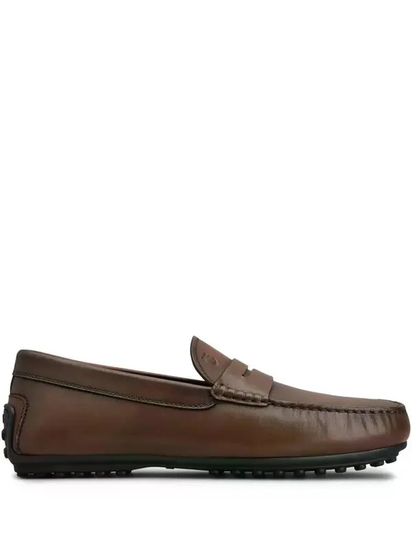 TOD'S City Gommino Loafers - Brown