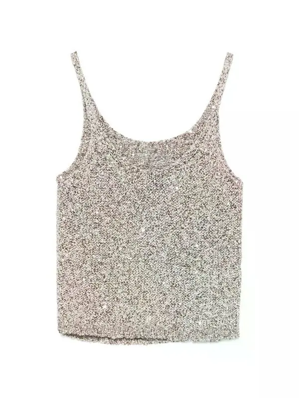 ALYSI Sequin-embellished Top