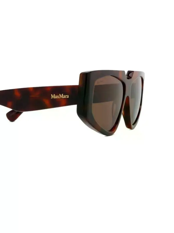 Max Mara Geometric Frame Sunglasses