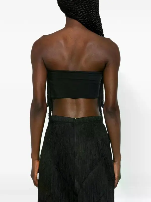 BLESS Fringed Tiered Top