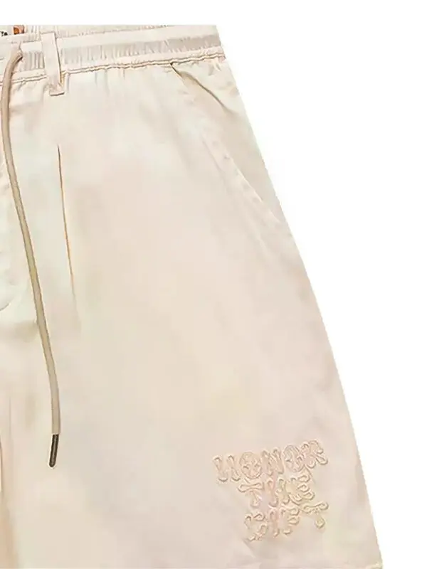 HONOR THE GIFT Blanket-stitch Shorts
