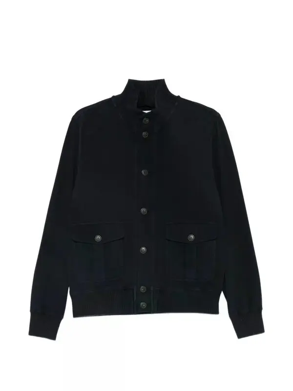 CIRCOLO 1901 Button-up High-neck Jacket