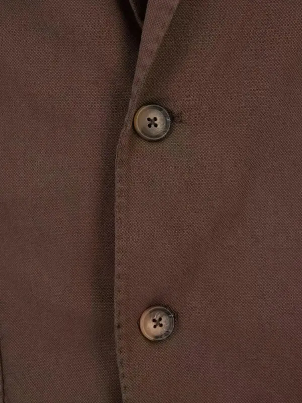 RUSSOCAPRI Buttoned Cotton Blazer