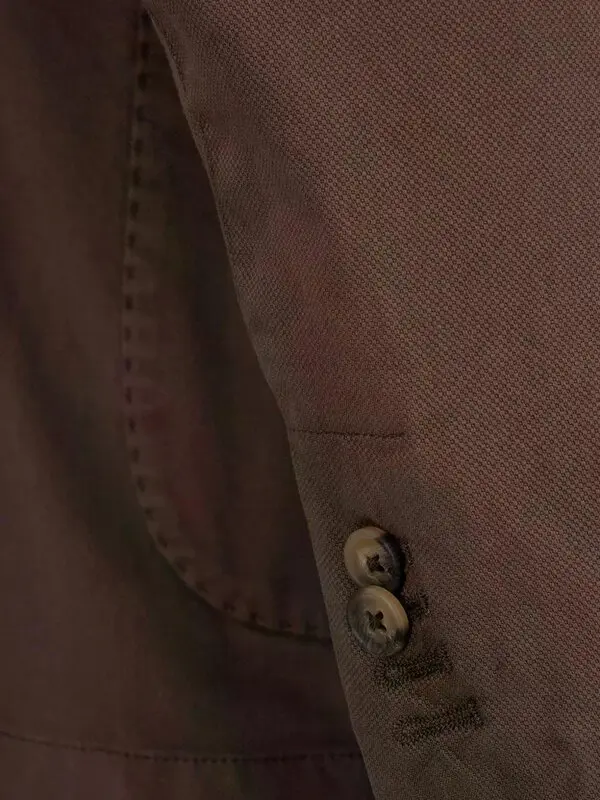 RUSSOCAPRI Buttoned Cotton Blazer