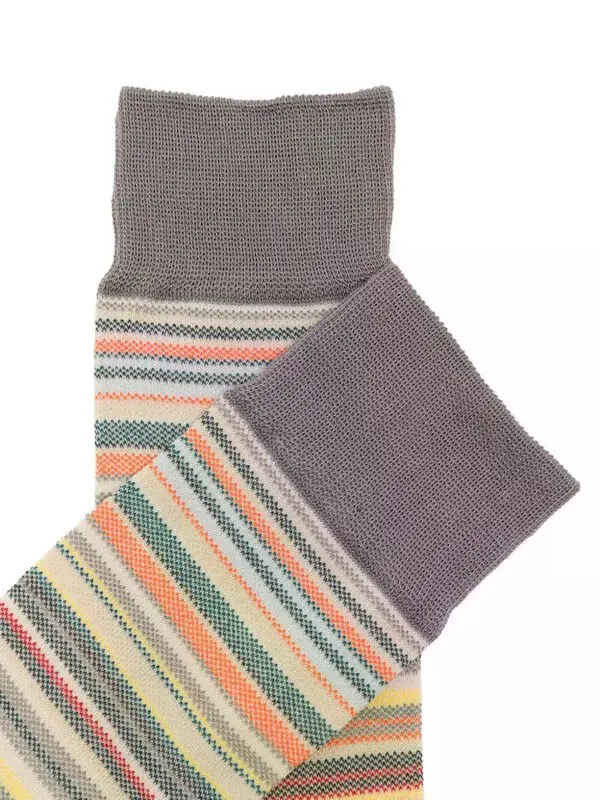 Paul Smith Spring Signature Patterned Socks - Grey